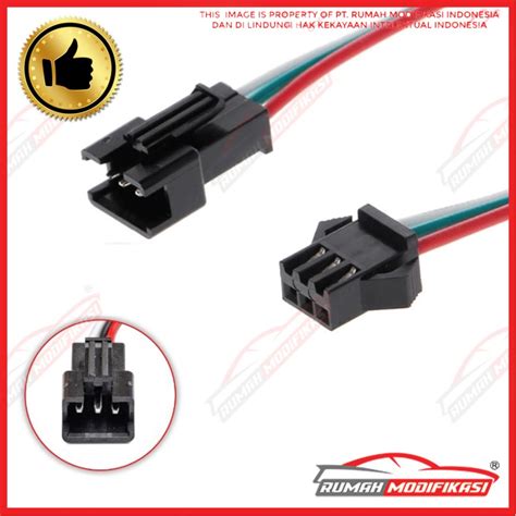Jual Kabel Konektor Connector Jst Pin Male Female Set