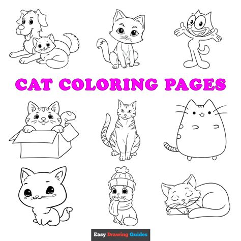 Coloring Pages Of Cats