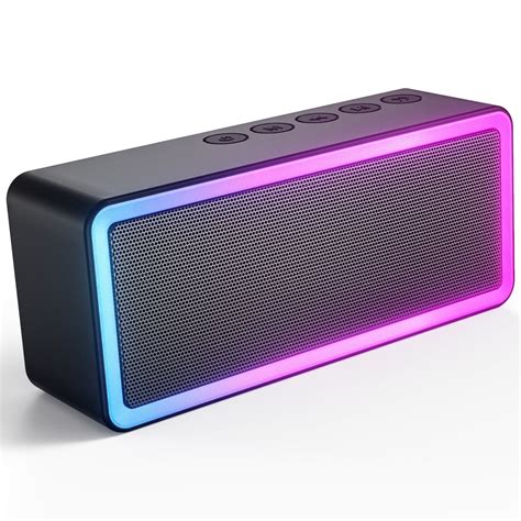 16w Led Rgb Bluetooth Party Speaker Portable Wireless Ipx6