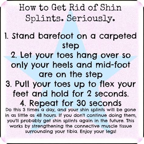Golden Teacup How To Get Rid Of Shin Splints Shin Splints Shin Splints Treatment Shin