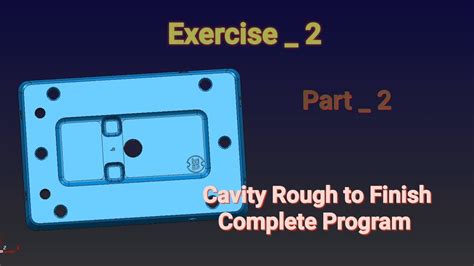 Cavity Plate Complete Program Powermill Delcam Youtube