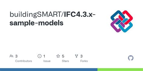 Github Buildingsmartifc43x Sample Models