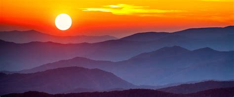 落山的太阳图片 壁纸高清