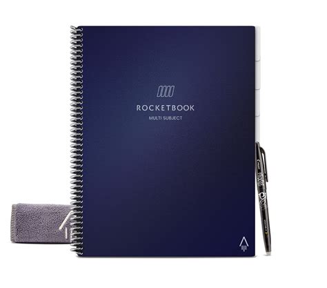 Rocketbook Multi Subject Smart Scannable Notebook