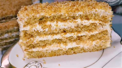 ТОРТ МЕДОВЫЙ ПУХ или ЛЕНИВЫЙ МЕДОВИК без раскатки коржей Youtube