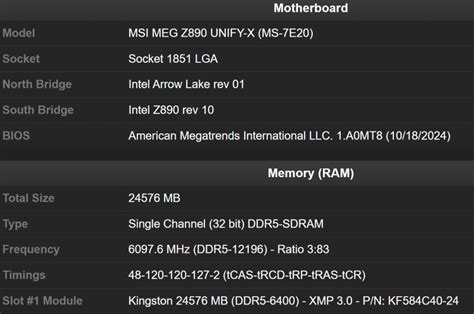 Установлен новый рекорд скорости для Ddr5 — свыше 12 000 МТ с