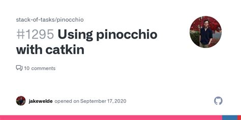 Using Pinocchio With Catkin · Issue 1295 · Stack Of Taskspinocchio