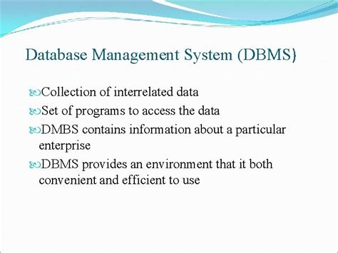 Introduction To Dbms Purpose Of Database System Views