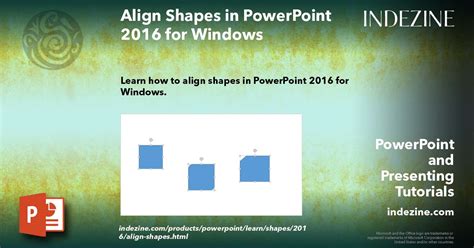 Align Shapes In Powerpoint 2016 For Windows