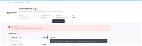 False Positive For Log4j In Library Elasticsearch 8 5 0 Issue 2281
