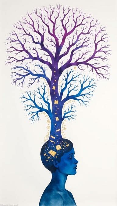 Free Neural Tree Atlas Photo Watercolor Neural Branching Download At Stockcake