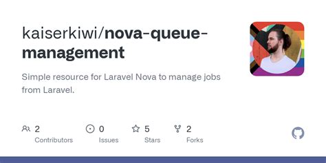 Github Kaiserkiwinova Queue Management Simple Resource For Laravel Nova To Manage Jobs From
