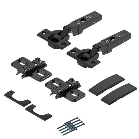 Blum Soft Close 95° Overlay Thick Door Hinge Pack One Pair In Onyx B Blum Warehouse