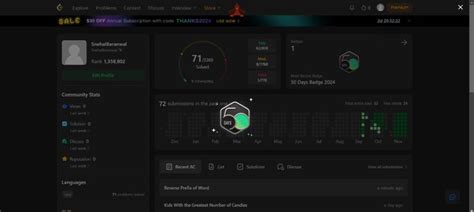 Snehal Baranwal On Linkedin Leetcode Codingjourney Problemsolving Growthmindset