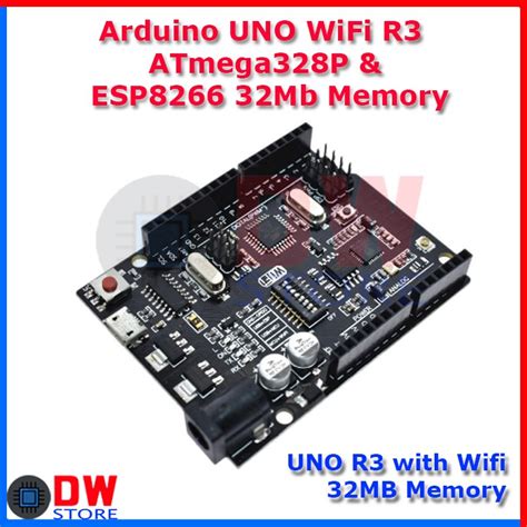 Jual Arduino Uno R IOT Wifi ESP MB Wemos Nodemcu Board ATmega P Shopee Indonesia