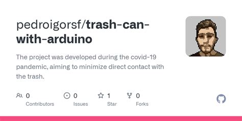 Github Pedroigorsftrash Can With Arduino The Project Was Developed