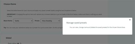 Theming Preset Manager Not Showing List Of Current Presets · Issue 207 · Adapt Securityadapt