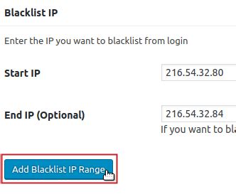 Add IP Addresses To The Whitelist Blacklist Using Loginizer InMotion Hosting