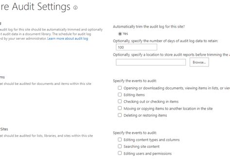 Extend Logs For Sharepoint On Premsies And Online More Than 9 Days Microsoft Qanda
