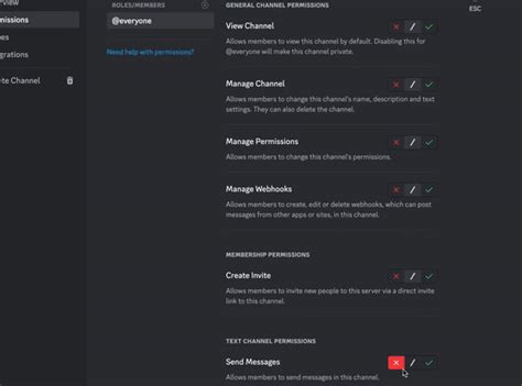 Bot Is Missing Permissions To Send Messages