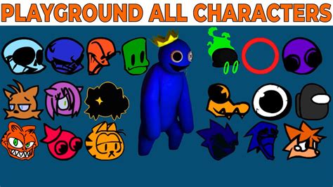 Fnf Characters Playground All Charactersmaps Youtube Steam