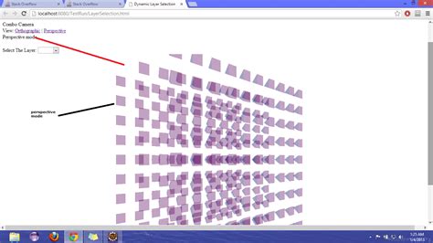 why orthographic projection not working exactly while using