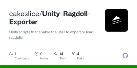 Github Cakesliceunity Ragdoll Exporter Unity Scripts That Enable