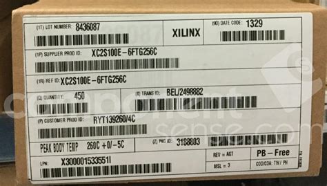 XC2S100E 6FTG256C Xilinx Datasheet PDF Technical Specs