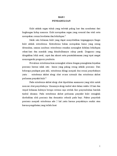 Case Eritroderma Et Causa Dermatitis Seboroik Pdf