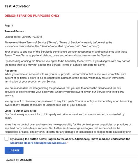 How To Test Elastic Templates Click Api Docusign