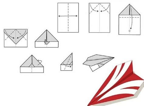Самолётик оригами из бумаги А4 Как сделать самолётик который далеко летает
