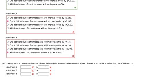 Solved A What Is The Optimal Solution And What Are The