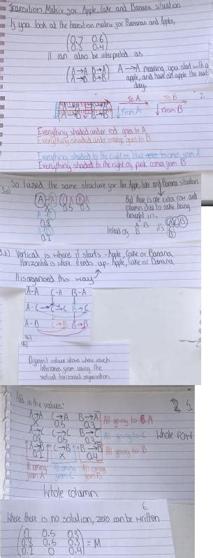 Markov Matrices Nrich