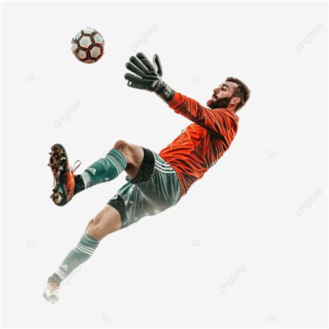 축구 공을 잡으려고 점프하는 축구 골키퍼 활동 운동 선수 체육 실기 Png 일러스트 및 이미지 에 대한 무료 다운로드 Pngtree