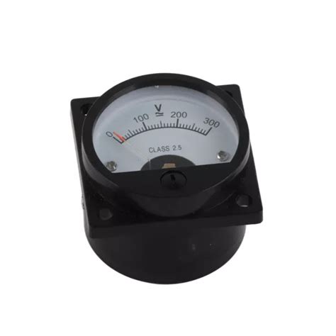 Round Voltmeter Abs Analog Dial Panel Gauge Tool For Measuring So‑45 Ac 0‑300 V £8 95 Picclick Uk