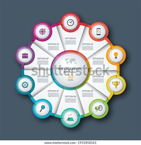 Infographic Circle Process Chart Cycle Diagram Stock Vector Royalty Free 1931858561 Shutterstock