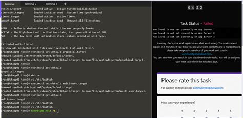 linux run levels kodekloud engineer kodekloud devops learning