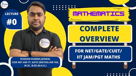 Csir Net Gate Iit Jam Pgt Assistant Professor Maths Complete Overview Emathsguru