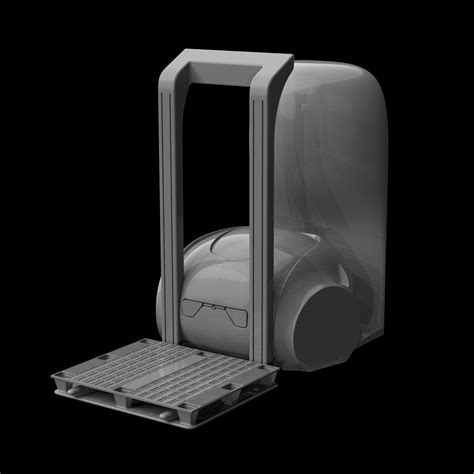 두산 무인 로봇 지게차 디자인 및 렌더링 3d 제품모델링·렌더링 포트폴리오 크몽