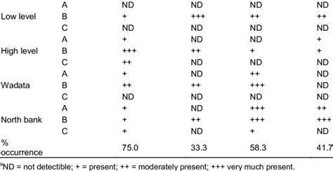 Occurrence Of Yeasts And Moulds From The Markets Market Sample Group