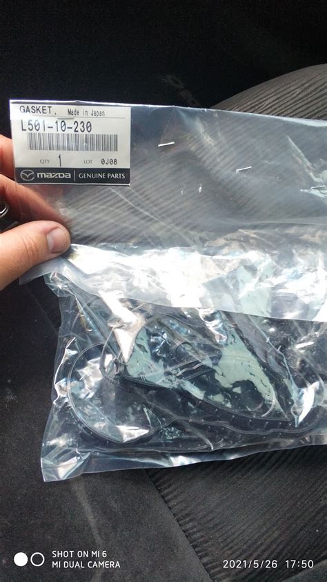 Пришло время поменять прокладку клапанной крышки — Mazda 6 2g Gh 2 5 л 2010 года запчасти