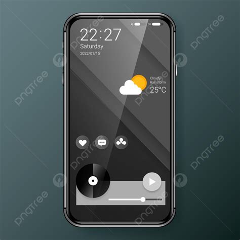 Dark Black Theme User Interface Home Mobile App Menu Template Download On Pngtree