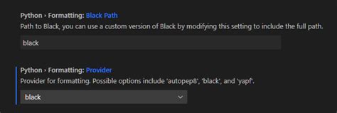 How Do You Tell The Version Of The Python Formatter Being Used By VS