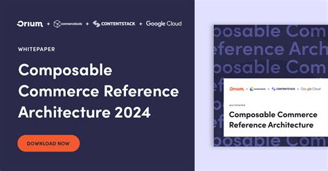 Composable Commerce Reference Architecture 2024 Edition Orium