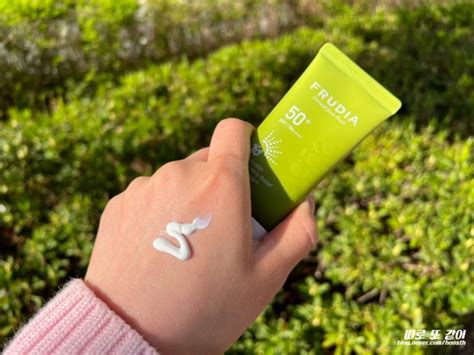 논나노100 무기자차 자외선차단제추천 Feat 후르디아선크림 네이버 블로그