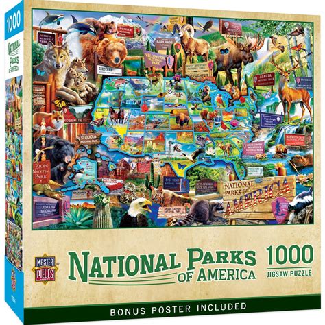 national parks jigsaw puzzles and games masterpieces puzzle company inc
