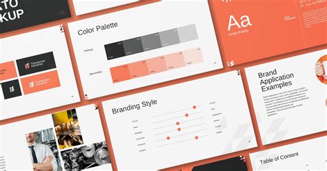 Brand Guide Mockups Product Mockups Scene Generators Ft Template And Mockup Envato