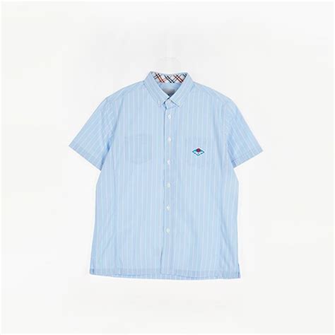 하늘색 스트라이프 셔츠 반포고 교복 P308769457 믿고 사는 즐거움 Ssg Com