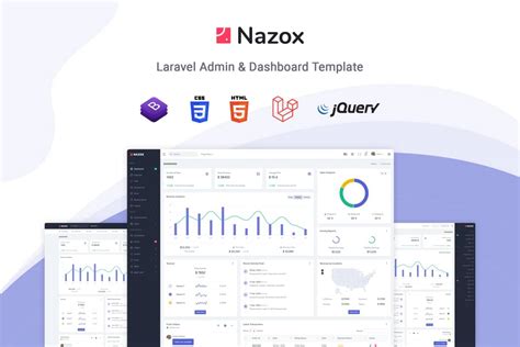 nazox laravel管理和仪表板模板 riplus主题演示站