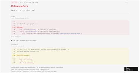 WKND PWA Codesandbox